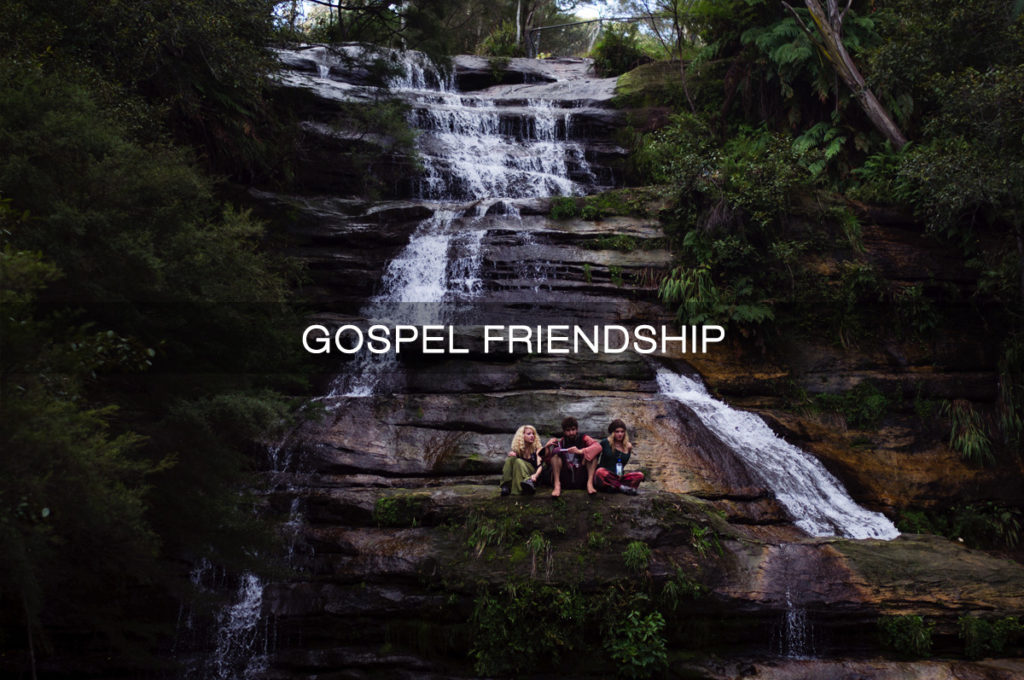 Zimmerman › Gospel Friendship: Part 1